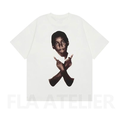 Ken Carson Playboi Carti Ken Carson X tee小孩手势短袖