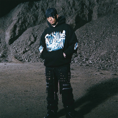 Revenge Official Angel Arch Logo Hoodie 天使 连帽卫衣上衣 潮