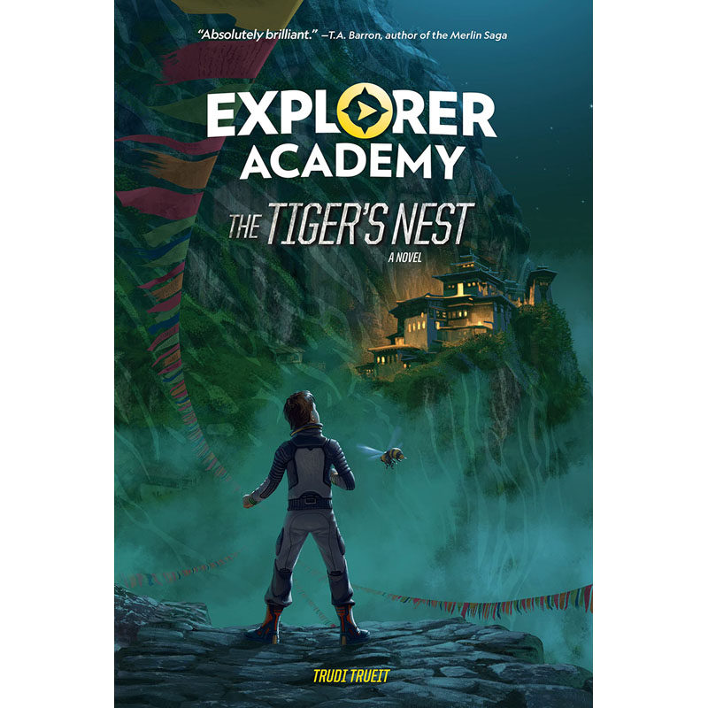 【预售】英文原版 Explorer Academy The Tiger's Nest Book 5探险家学院虎穴第五册儿童读物探险故事彩色插画 ...