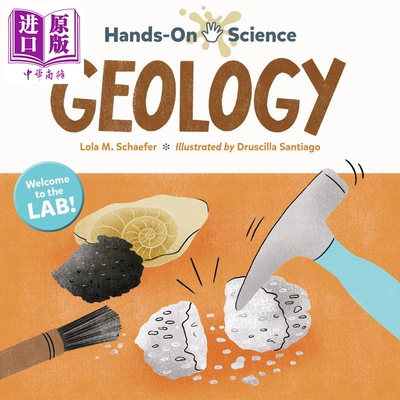 实践科学 地质学 Hands-On Science Geology 英文原版 儿童科普绘本 精装进口 百科知识读物4-8岁 互动STEM图画书【中商原版?
