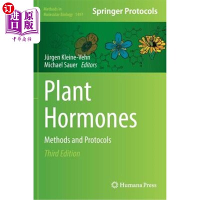 海外直订Plant Hormones: Methods and Protocols 植物激素：方法和协议