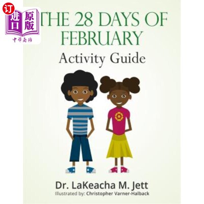 海外直订The 28 Days of February Activity Guide 2月28天活动指南