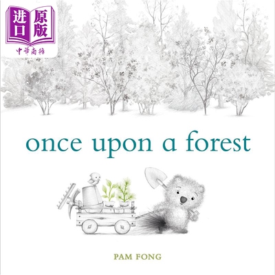 预售 Pam Fong Once Upon a Forest 从前在森林里 英文原版儿童精品绘本 动物故事 3到6岁【中商原版】