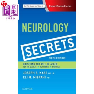 海外直订医药图书Neurology Secrets 神经病学的秘密