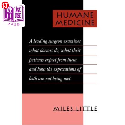 海外直订医药图书Humane Medicine 人文医学