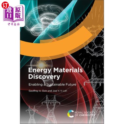 海外直订Energy Materials Discovery: Enabling a Sustainable Future 能源材料发现:实现可持续的未来