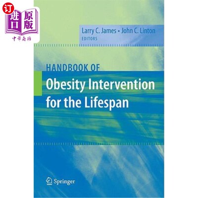海外直订医药图书Handbook of Obesity Intervention for the Lifespan 终身肥胖干预手册