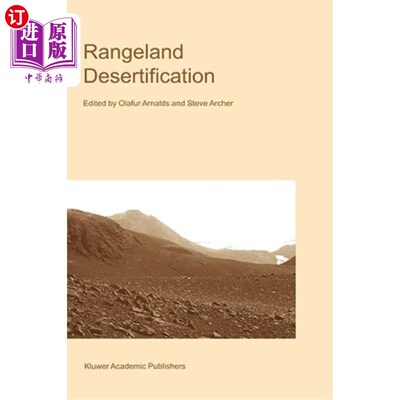海外直订Rangeland Desertification 草地沙漠化