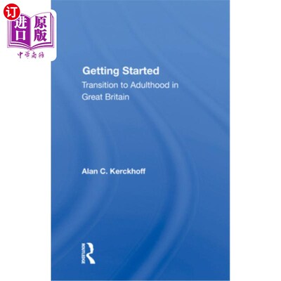 海外直订Getting Started: Transition to Adulthood in Great Britain 入门:英国的成年过渡