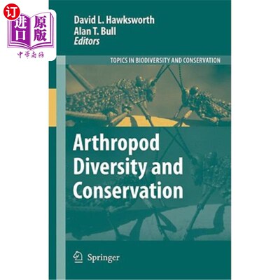海外直订Arthropod Diversity and Conservation 节肢动物多样性与保护