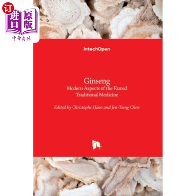 海外直订医药图书Ginseng: Modern Aspects of the Famed Traditional Medicine 人参:著名传统医学的现代方面