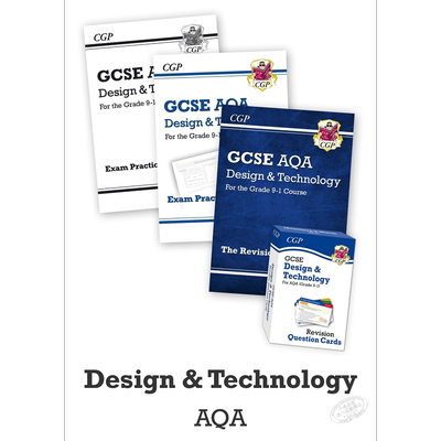 现货 英国CGP原版 GCSE Catch-Up Essentials:AQA Design & Technology 赶超要领资源包:AQA考试设计与技术 14-15岁 初中 KS4