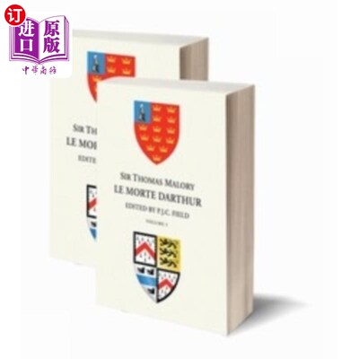 海外直订Sir Thomas Malory:  Le Morte Darthur [2 volume s... 托马斯·马洛里爵士:《莫尔特·达瑟》[2卷一集]