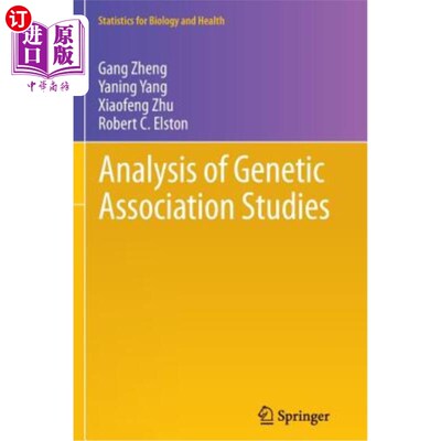 海外直订Analysis of Genetic Association Studies 遗传关联分析研究