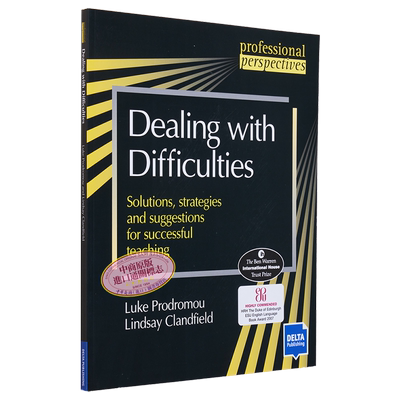 现货 Dealing with Difficulties Paperback Delta Professional Perspectives成功教学的解决方案、策略和建议 英文【中商原版】
