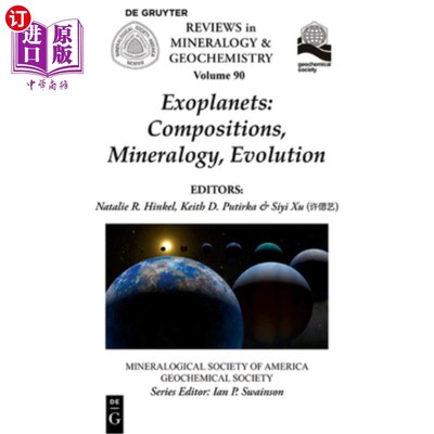 海外直订Exoplanets: Compositions, Mineralogy, Evolution 系外行星：组成，矿物学，演化