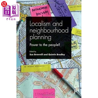 海外直订Localism and Neighbourhood Planning 地方主义与邻里规划