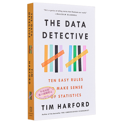 数据侦探 统计数据的十个简单规则 英文原版 The Data Detective Ten Easy Rules Statistics Tim Harford【中商原版】