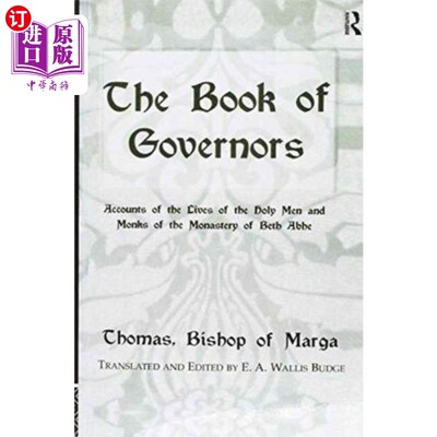 海外直订Book Of Governors 总督书
