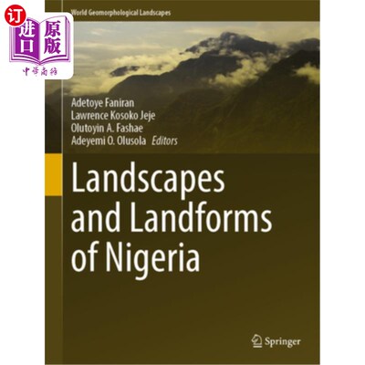 海外直订Landscapes and Landforms of Nigeria 尼日利亚的风景和地貌