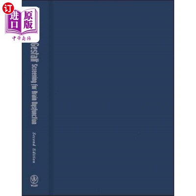海外直订医药图书Bender Gestalt Screening for Brain Dysfunction 2e 本德格式塔筛查脑功能障碍