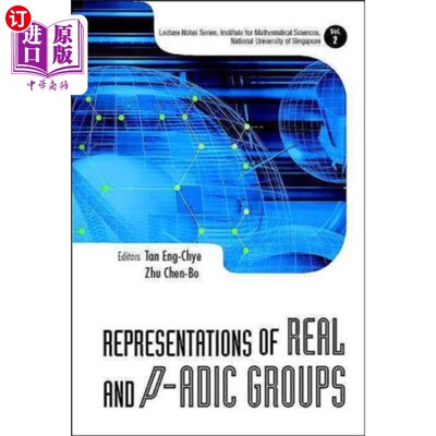 海外直订Representations Of Real And P-adic Groups 实群和P-adic group的表示