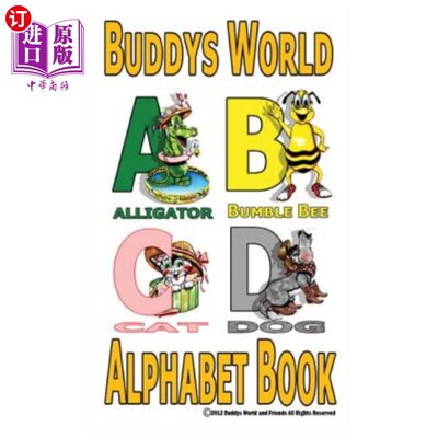 海外直订Buddys Alphabet Book 《巴迪字母表》