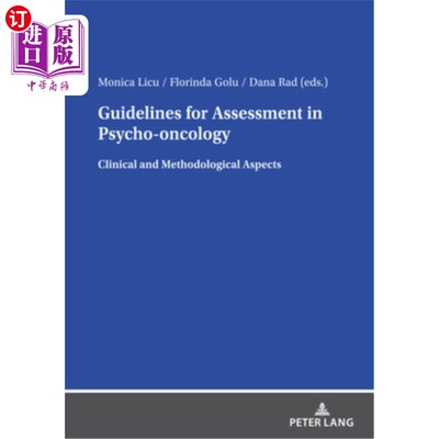 海外直订Guidelines for Assessment in Psycho- Oncology: Clinical and Methodological Aspec 精神肿瘤学评估指南：临床和
