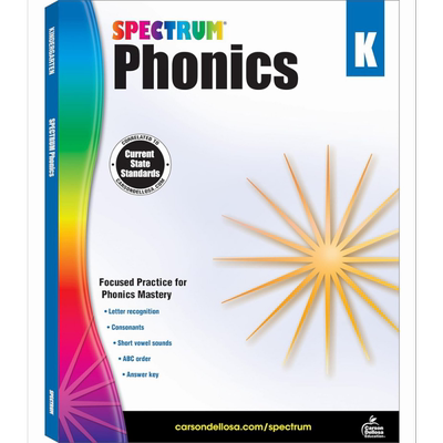 光谱练习册自然拼读系列幼儿