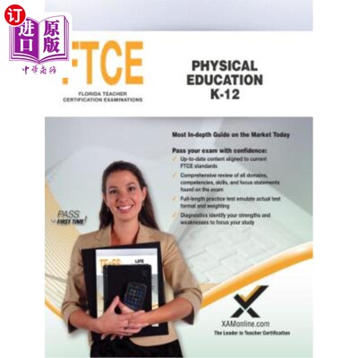 海外直订FTCE Physical Education K-12 FTCE体育K-12