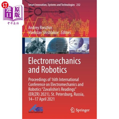 海外直订Electromechanics and Robotics 机电与机器人