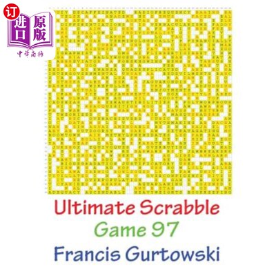海外直订Ultimate Scrabble Game 97 终极拼字游戏97