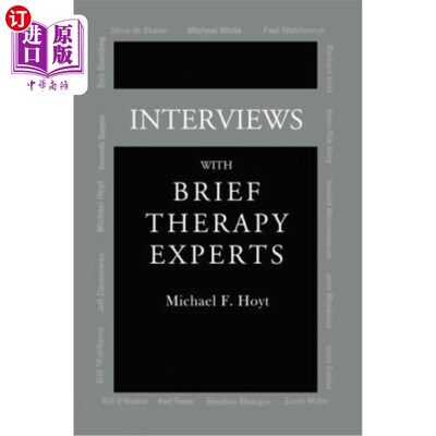 海外直订医药图书Interviews with Brief Therapy Experts 简短治疗专家访谈
