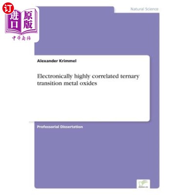 海外直订Electronically highly correlated ternary transition metal oxides