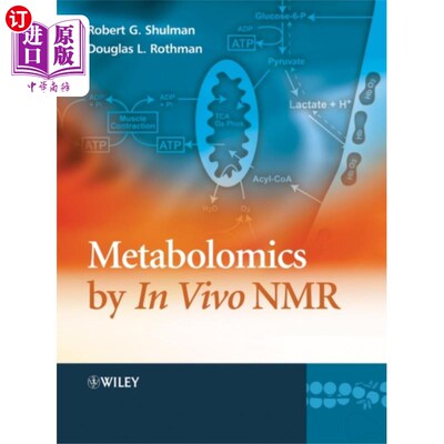 海外直订Metabolomics by In Vivo NMR 体内核磁共振代谢组学