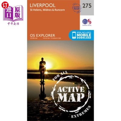 海外直订Liverpool, St Helens - Widnes and Runcorn 利物浦，圣海伦-威德斯和伦考恩