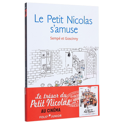小尼古拉漫画【法国法文版】小淘气尼古拉未发表的故事6：小尼古拉很开心 Le petit Nicolas s’amuse 绘本【中商原版】