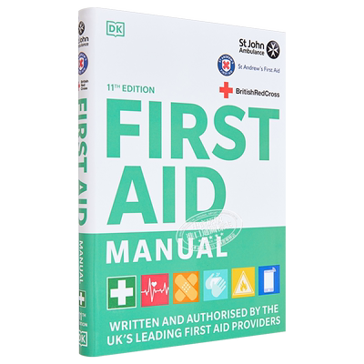 DK急救手册第11版 First Aid Manual 11th Edition 英文原版 英国红十字会 Voluntary Aid Societies【中商原版】