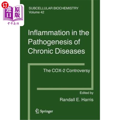 海外直订医药图书Inflammation in the Pathogenesis of Chronic Diseases: The Cox-2 Controversy 慢性病发病机制中的炎症