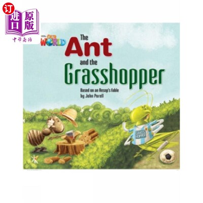 海外直订Our World Readers: The Ant and the Grasshopper 我们的世界读者：蚂蚁和蚱蜢