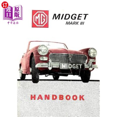 海外直订MG Midget Mmark III Handbook MG侏儒Mmark III手册