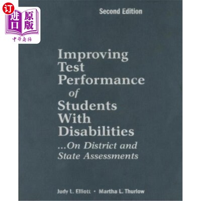 海外直订Improving Test Performance of Students with Disabilities...on District and State 提高残疾学生的考试成绩…地区和