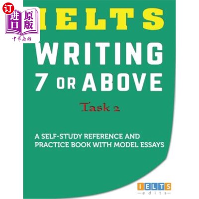 海外直订Ielts Task 2 Writing: 7 or Above 雅思任务2写作：7或以上