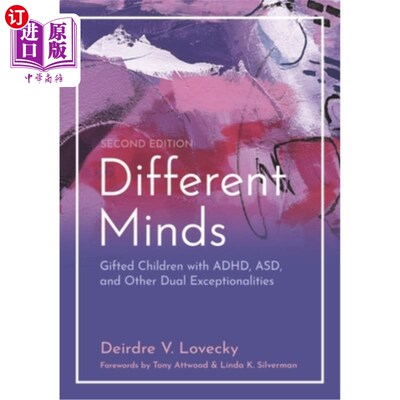 海外直订医药图书Different Minds: Gifted Children with Adhd, Asd, and Other Dual Exceptionalities 不同的头脑:有多动