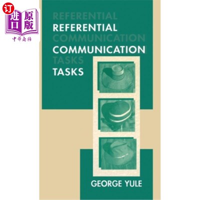 海外直订Referential Communication Tasks 参考通信任务