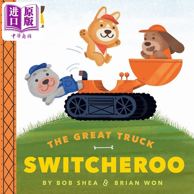 预售 狗狗联盟 Adurable The Great Truck Switcheroo 英文原版 儿童纸板书绘本 动物故事图画书 精品绘本 进口图书【中商原版】