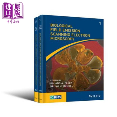 现货 生物场发射扫描电子显微镜 2卷集 Biological Field Emission Scanning Electron Microscopy 2 Volume Set 英文原版 Roland