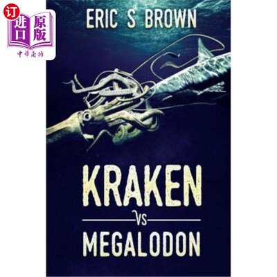 海外直订Kraken vs. Megalodon 海妖 vs.巨齿鲨