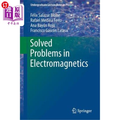 海外直订Solved Problems in Electromagnetics 解决了电磁学中的问题
