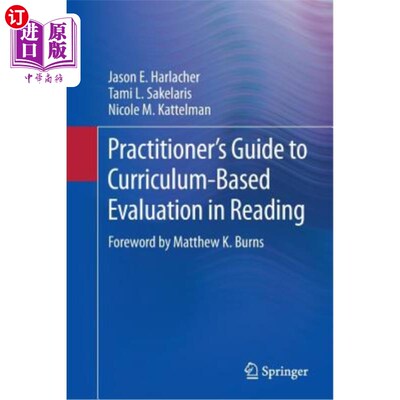 海外直订Practitioner's Guide to Curriculum-Based Evaluation in Reading 基于课程的阅读评估从业者指南